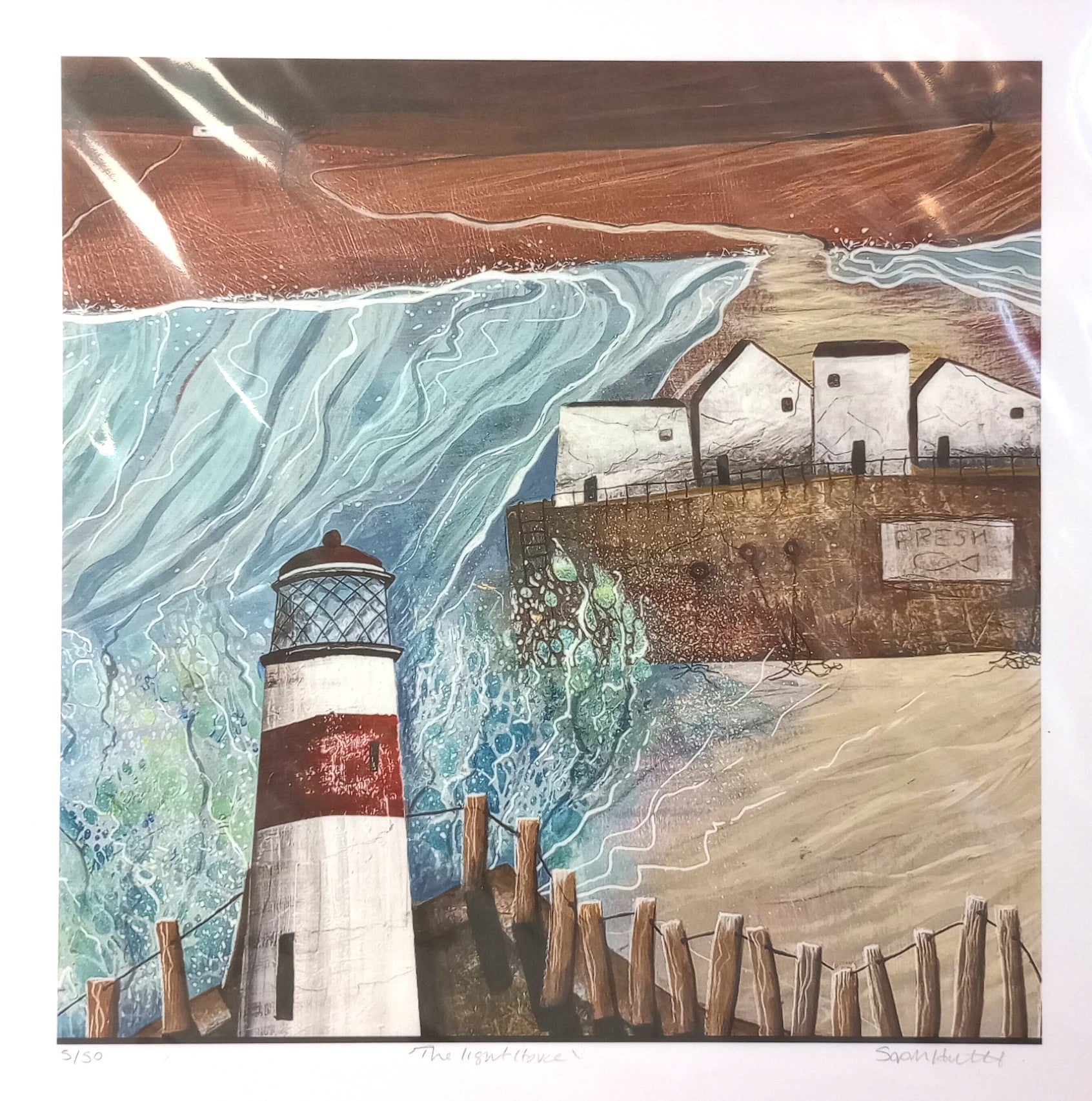 Sarah Hutt - The Lighthouse Limited Edition Print – Primrose Gallery ...
