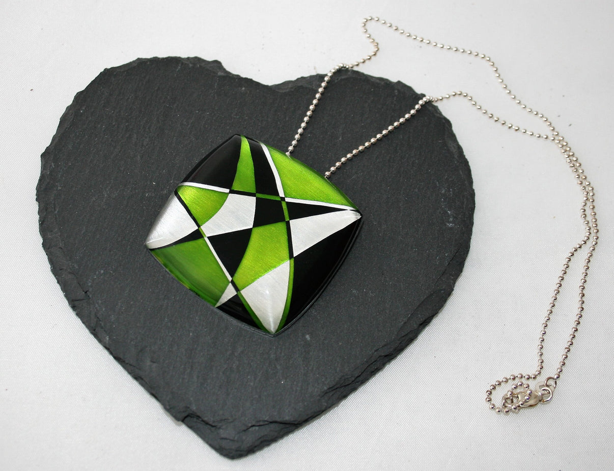 Rowena Park- Acrylic Deco Pendant – Primrose Gallery